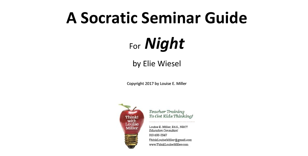 A Socratic Seminar Guide for Night